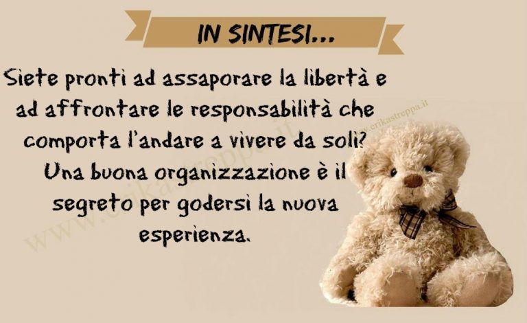 Siete davvero pronti? - COSE COSÌ...