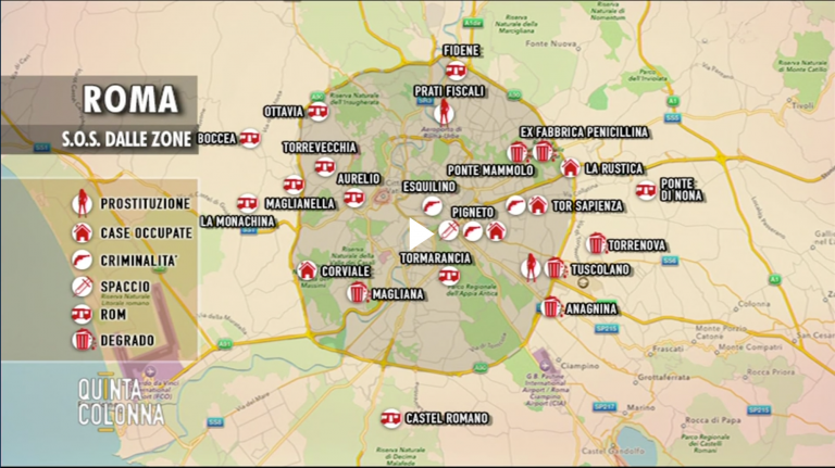 Quali sono i quartieri più pericolosi a Roma? - COSE COSÌ...